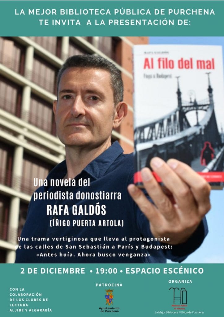 Presentación del libro «Al filo del Mal» en la Biblioteca de Purchena ...